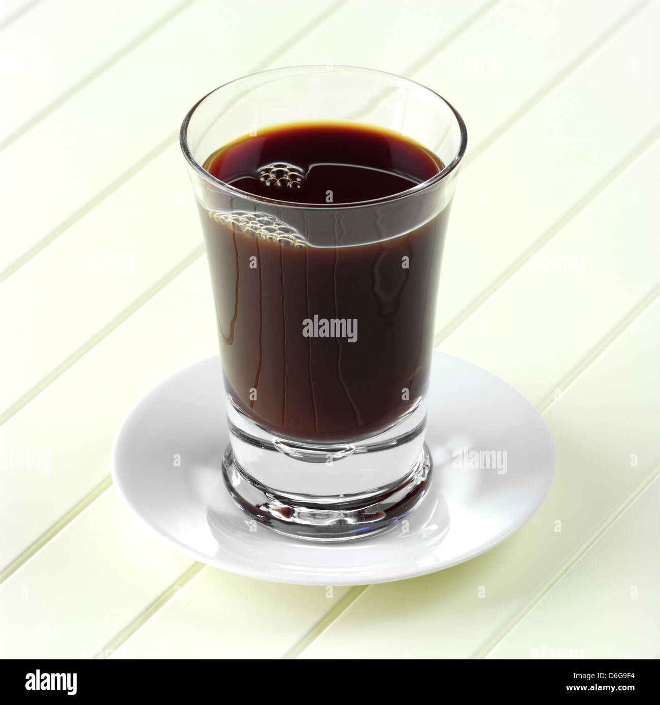 Glass of Prune Juice Stock Photo - Alamy