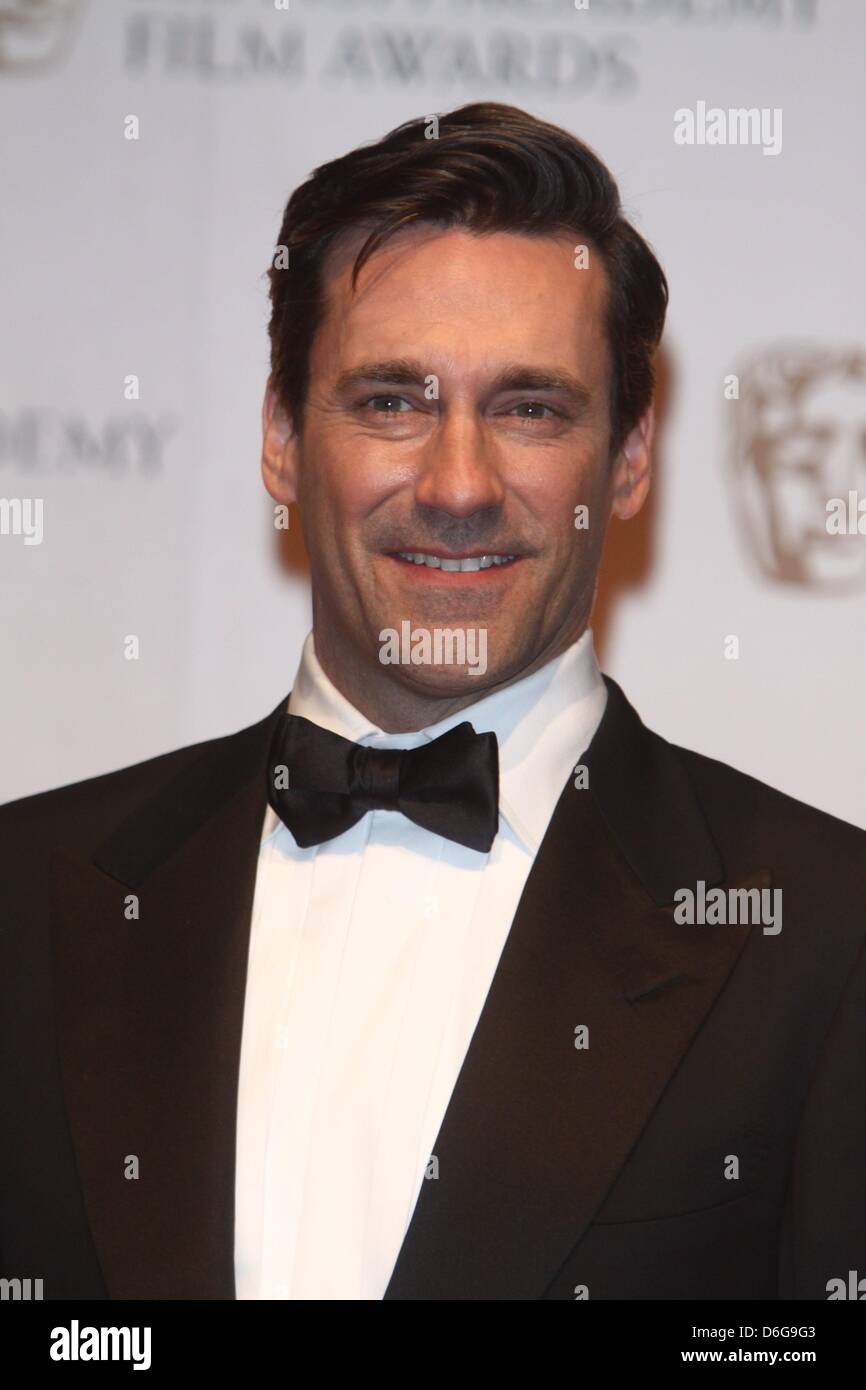 Actor jon hamm attends british hi-res stock photography and images - Alamy