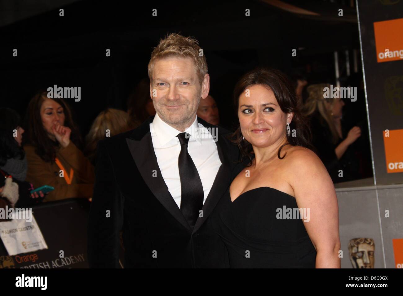 Actor Kenneth Branagh and his wife Lindsay Brunnock attend the British ...