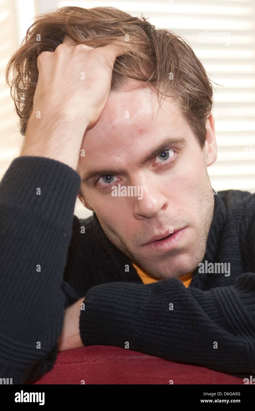 Icelandic actor Hilmar Gudjónsson poses at a photocall for the Shooting ...