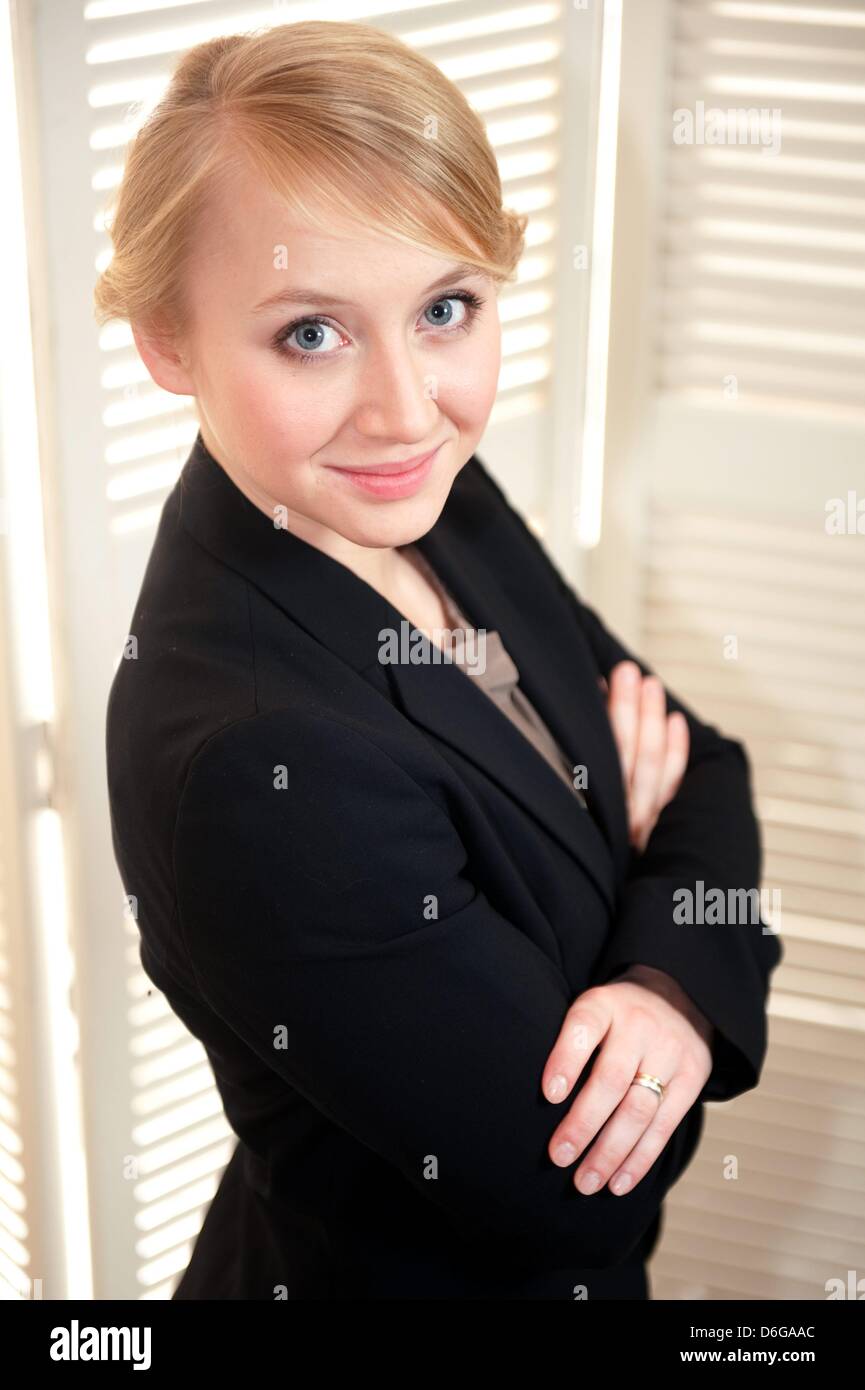 German actress Anna Maria Mühe poses at a photocall for the Shooting ...