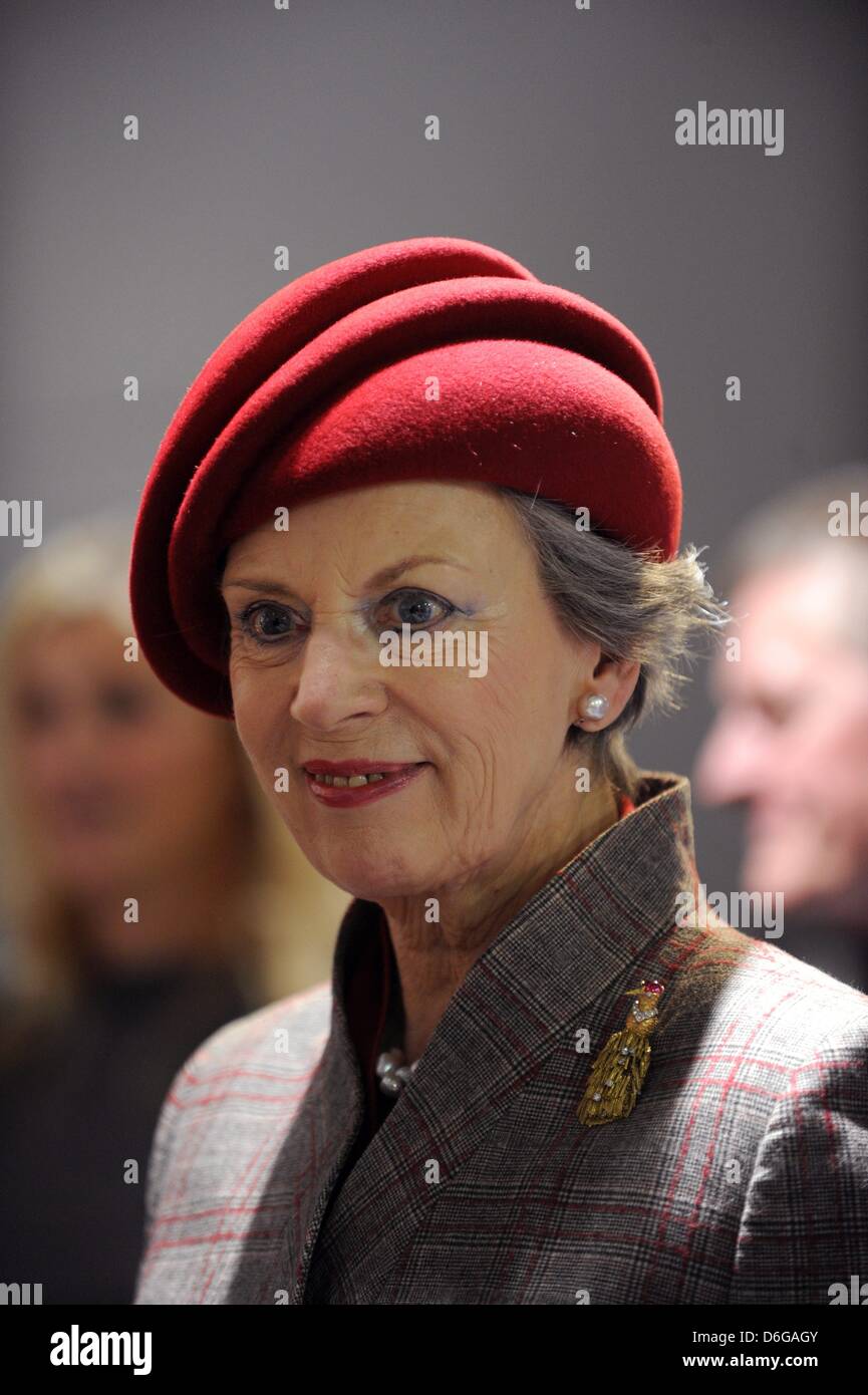 Princess Benedikte of Denmark participates in a tour at the 'Ambiente ...
