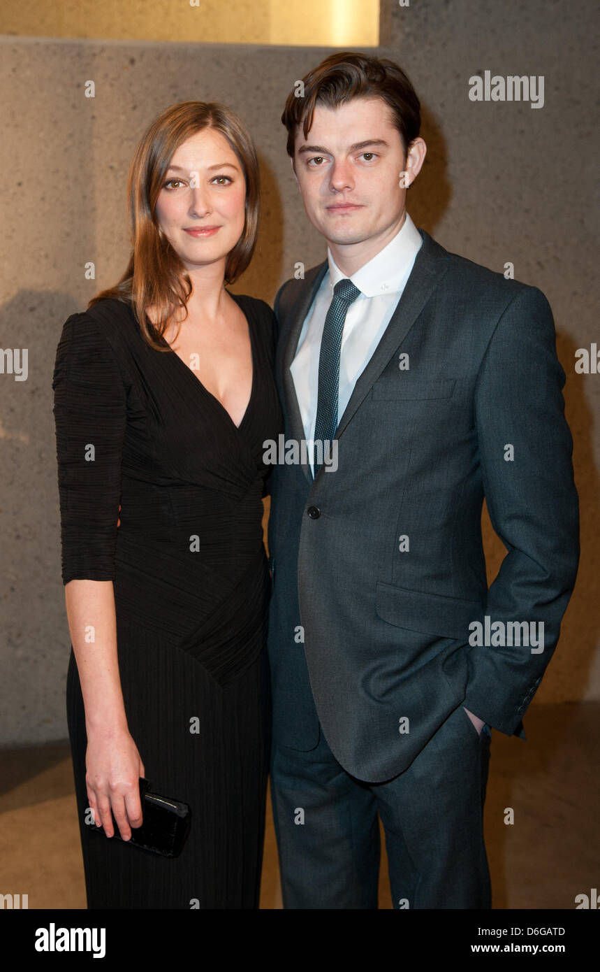 Actors Alexandra Maria Lara and Sam Riley attend to the French Embassy ...