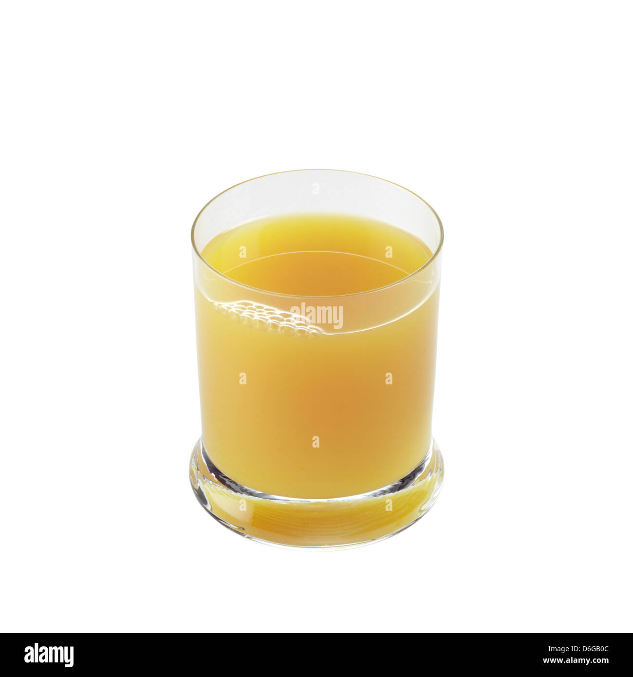Glass of Mango Juice Stock Photo - Alamy