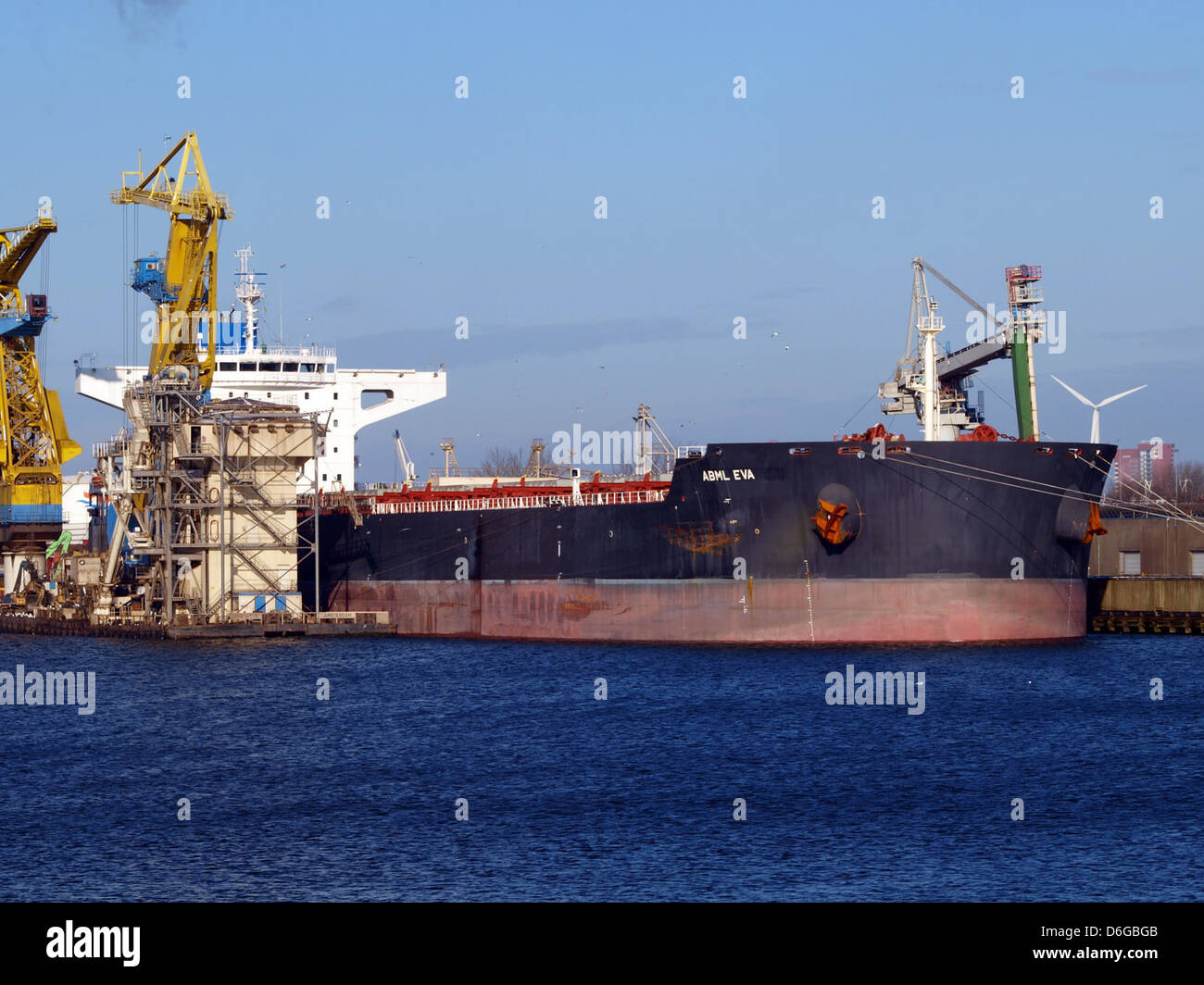 The ABML EVA IMO 9481702 is a modern container ship designed for ...