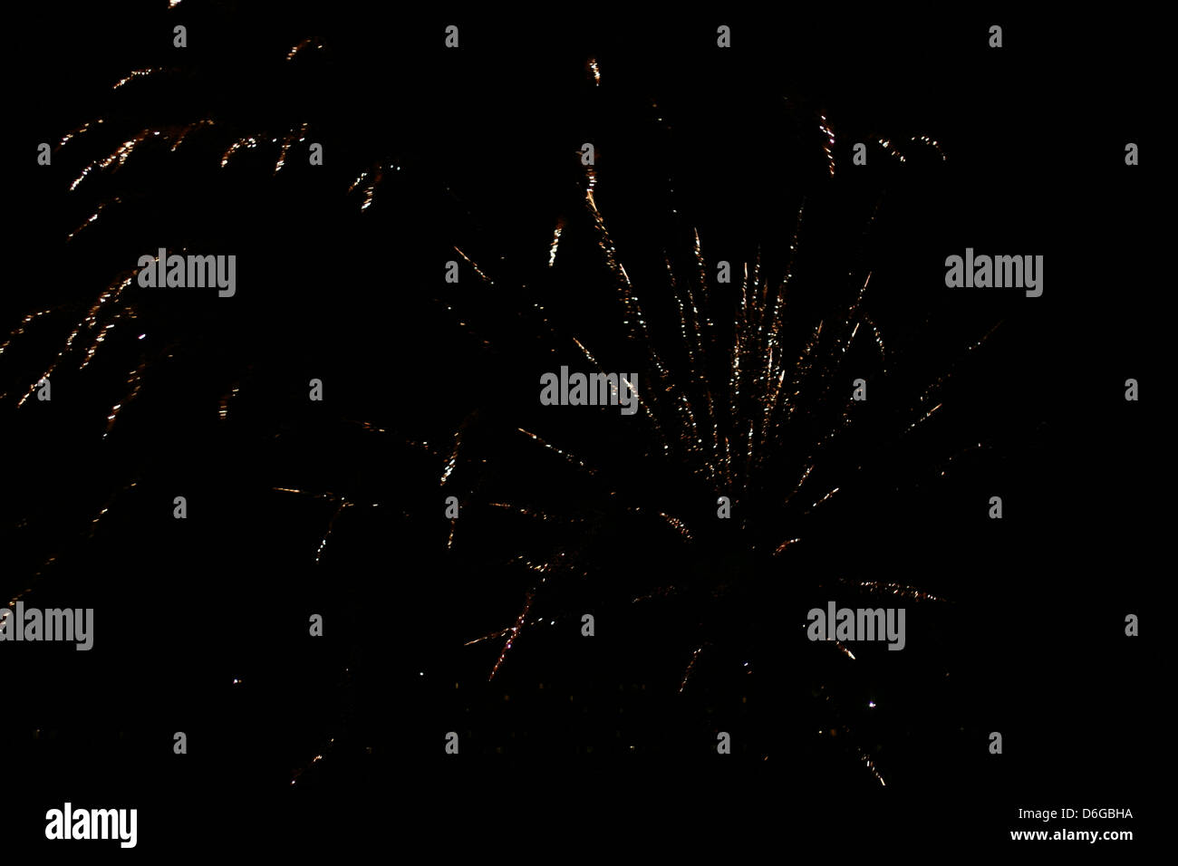 Fireworks exploding in sky Stock Photo - Alamy