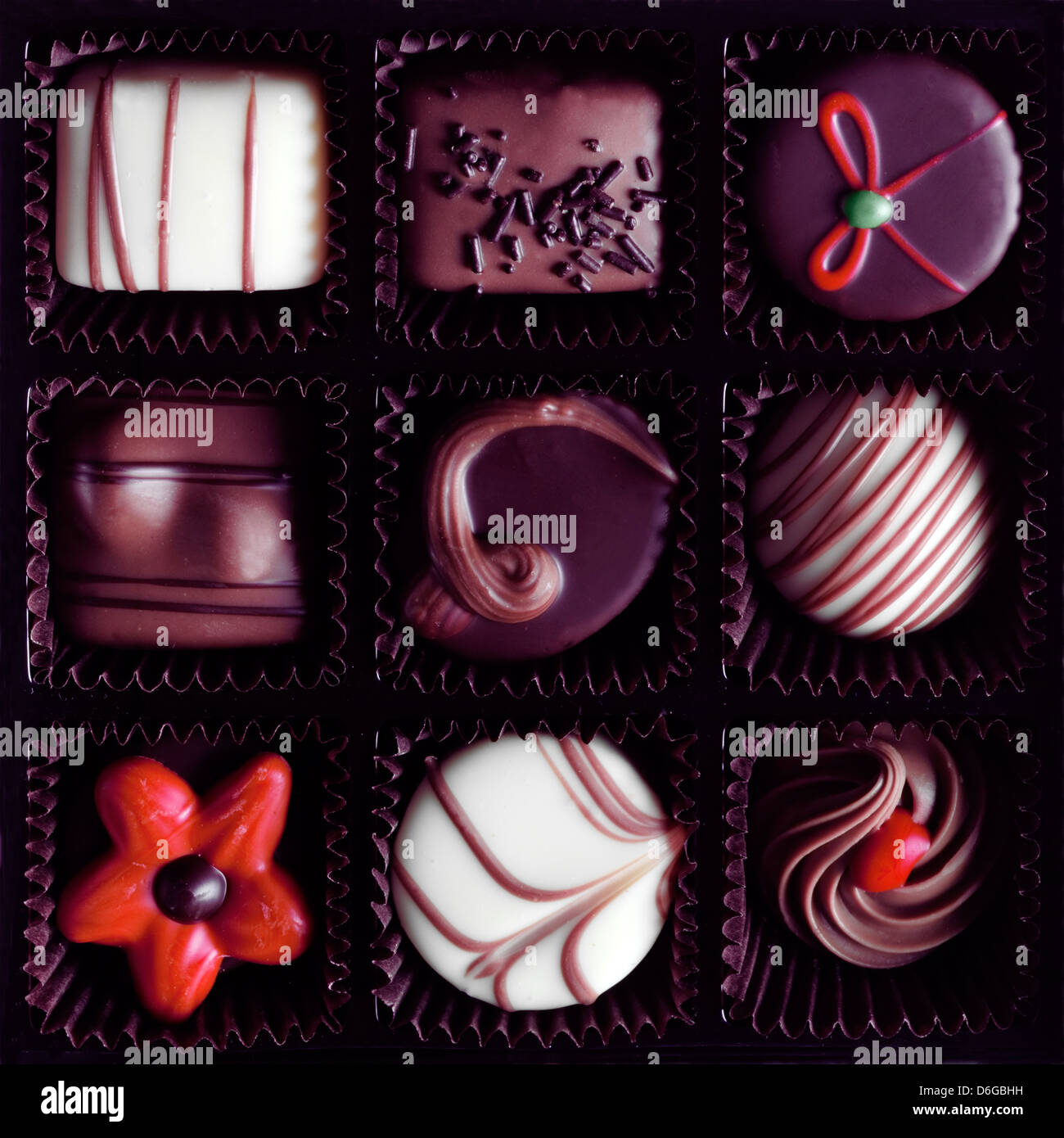 Box of Chocolates Stock Photo - Alamy