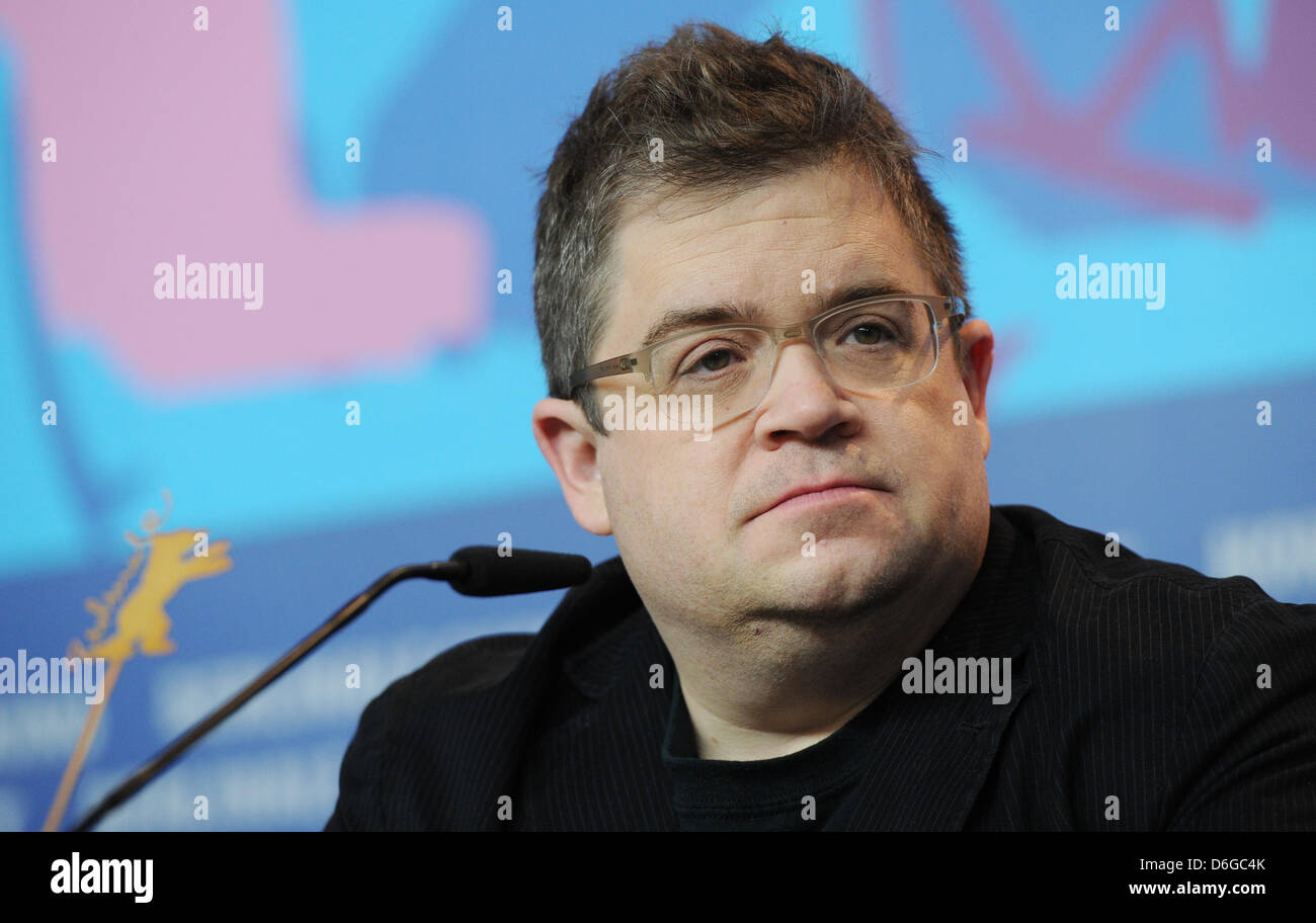 US actor Patton Oswalt attends the press conference for the movie ...
