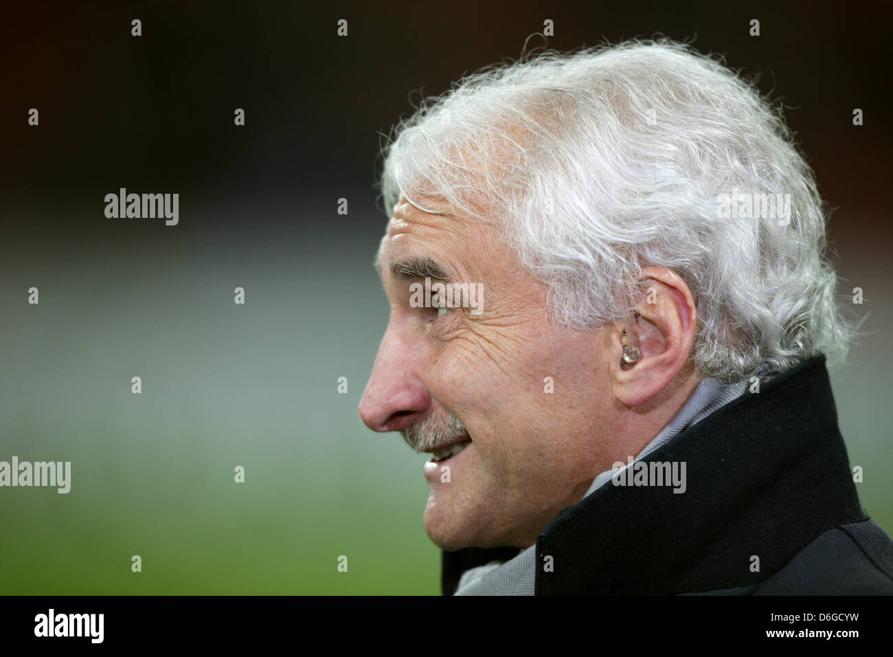 Team manager Rudi Voeller of Leverkusen prior to the Champions League ...