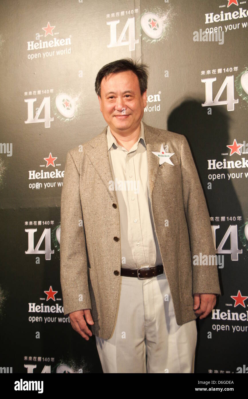 Ang Lee attended a beer brand's 140th anniversary party in Taipei ...
