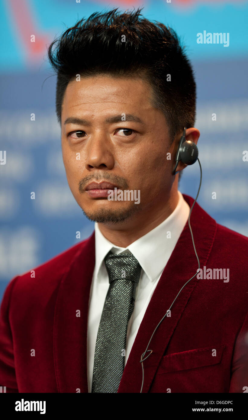 Chinese actor Duan Yihong attends the press conference for the movie ...