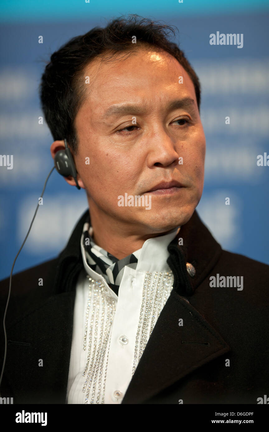 Chinese actor Wu Gang attends the press conference for the movie 'White ...
