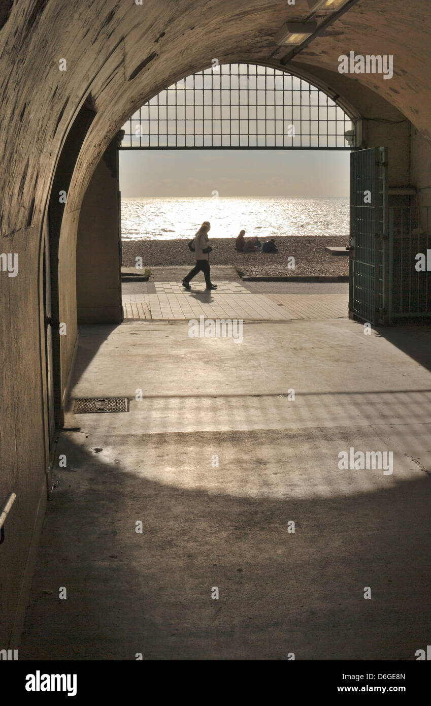 Brighton seafront subway hi-res stock photography and images - Alamy