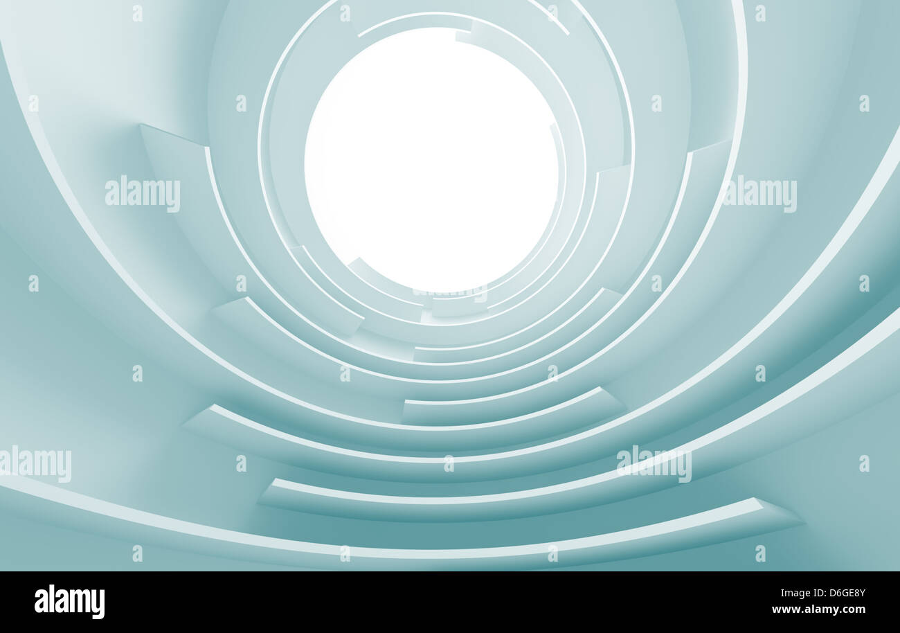 3d Abstract Tunnel Background Stock Photo - Alamy