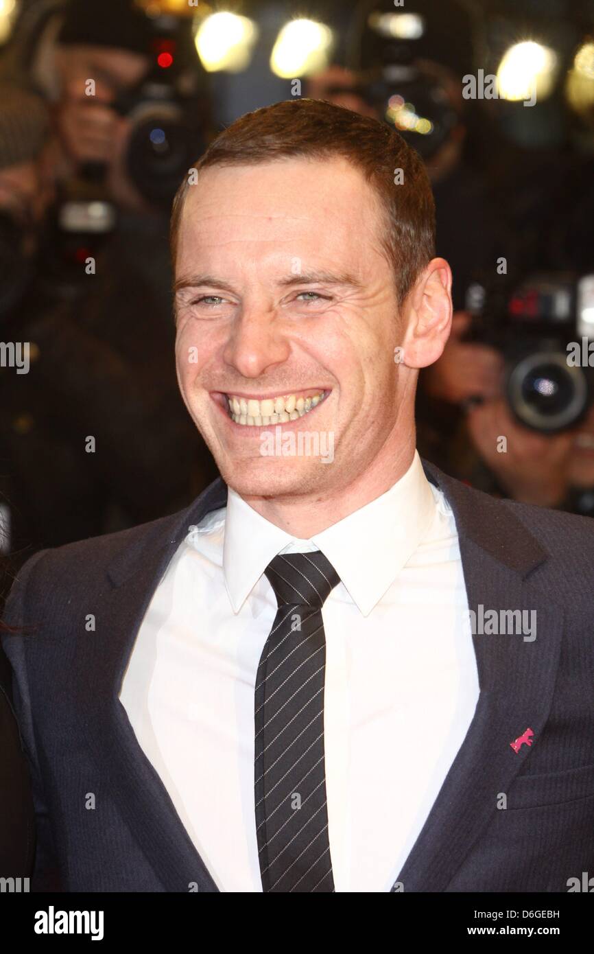 German actor Michael Fassbender attending the premiere of "Haywire ...