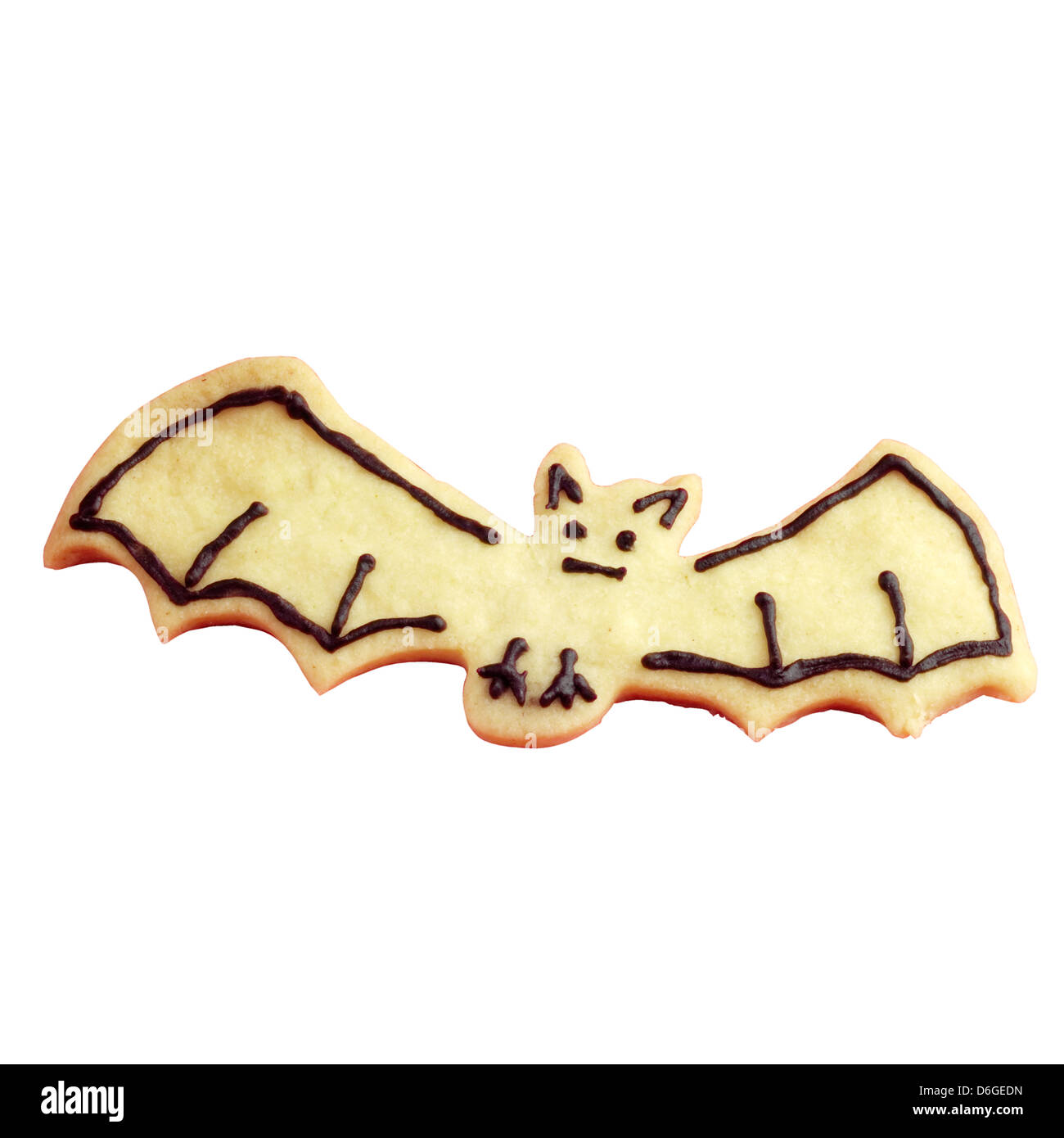 Halloween Bat Cookie Stock Photo - Alamy