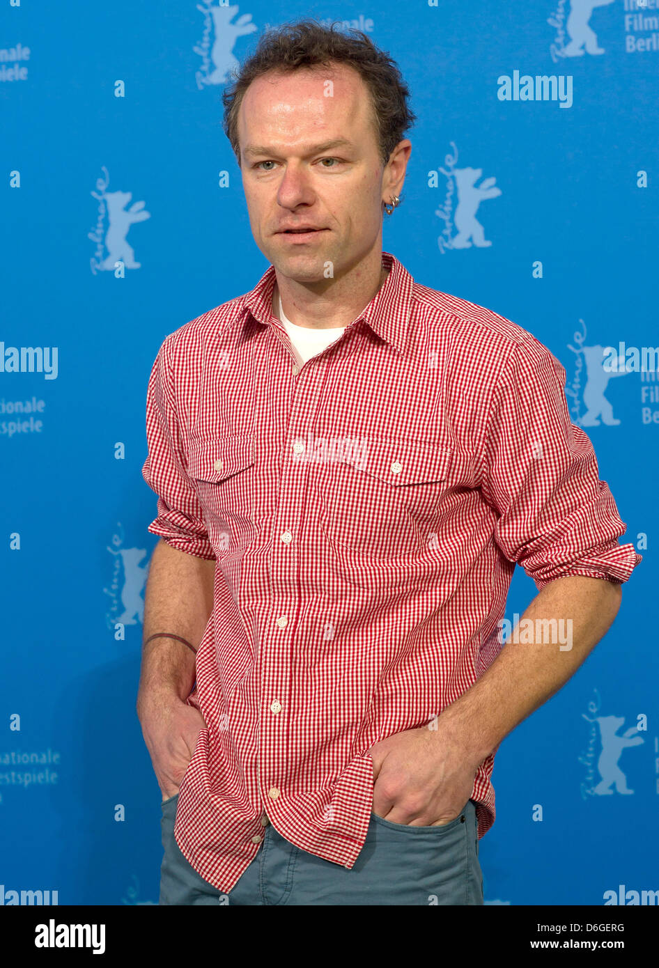 Director Stephen Elliott is posing at a photocall for the movie "Cherry ...