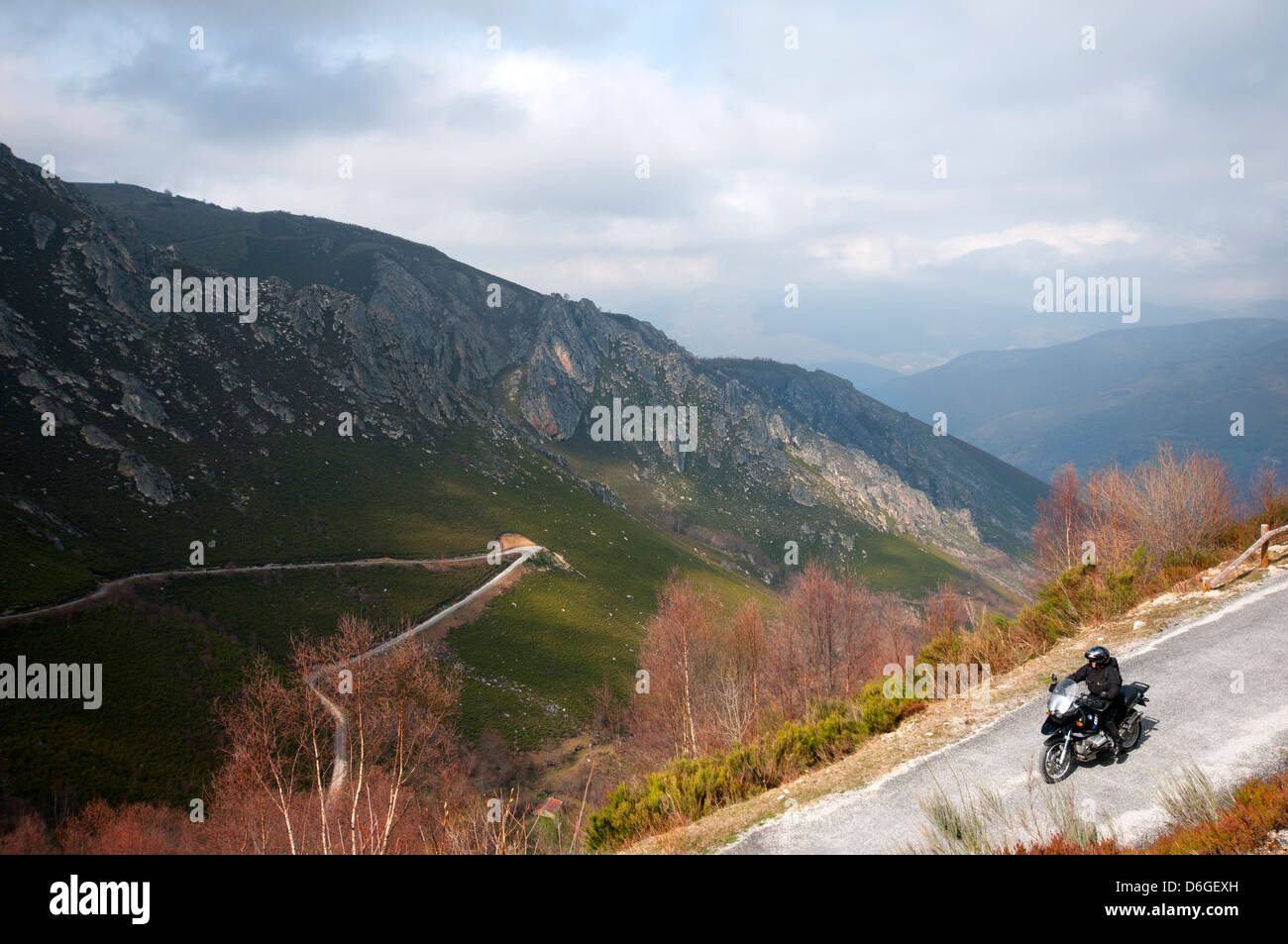 Dual sport motorcycle hi-res stock photography and images - Alamy