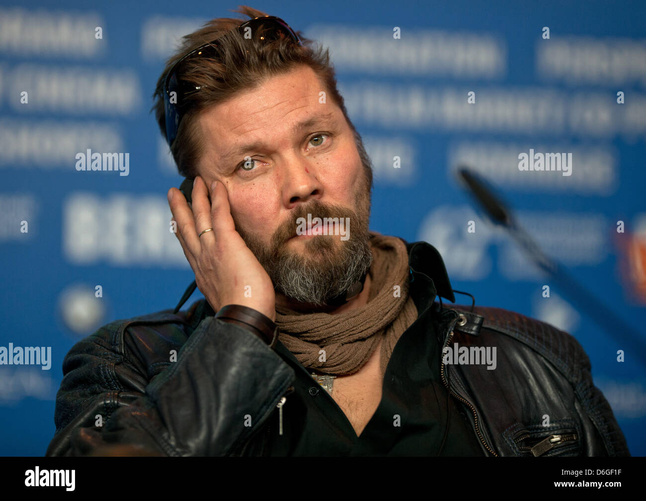 Norwegian actor Stig Henrik Hoff attends the press conference for the ...