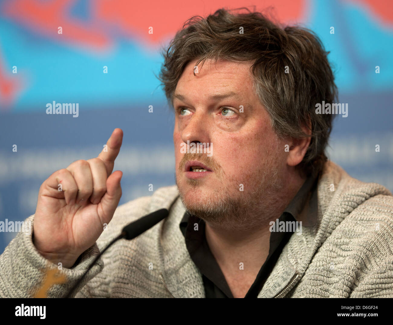 German director Matthias Glasner attends the press conference for the ...