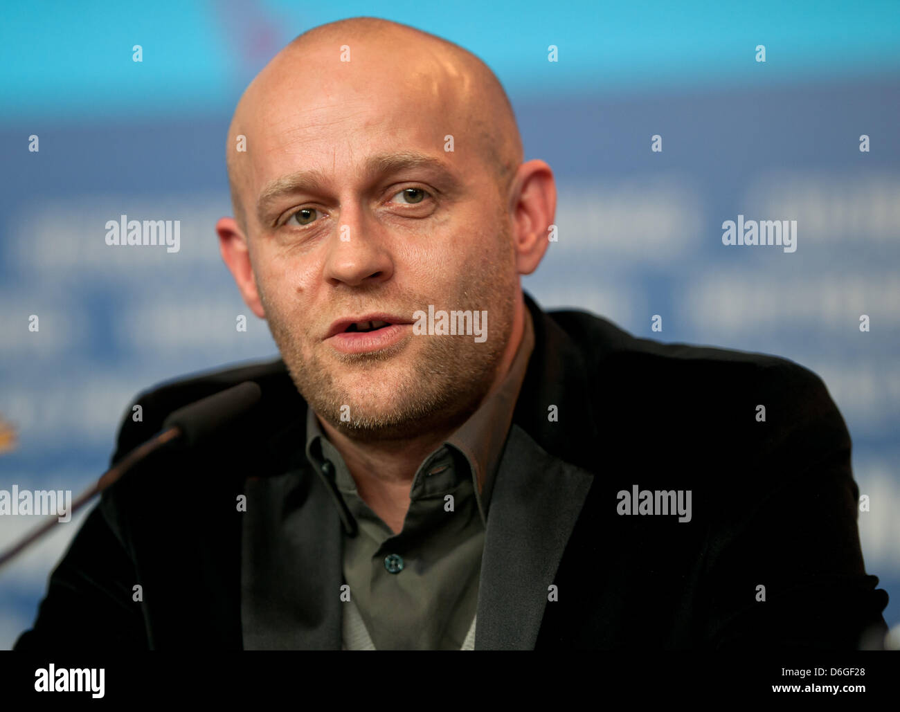 German actor Juergen Vogel attends the press conference for the movie ...