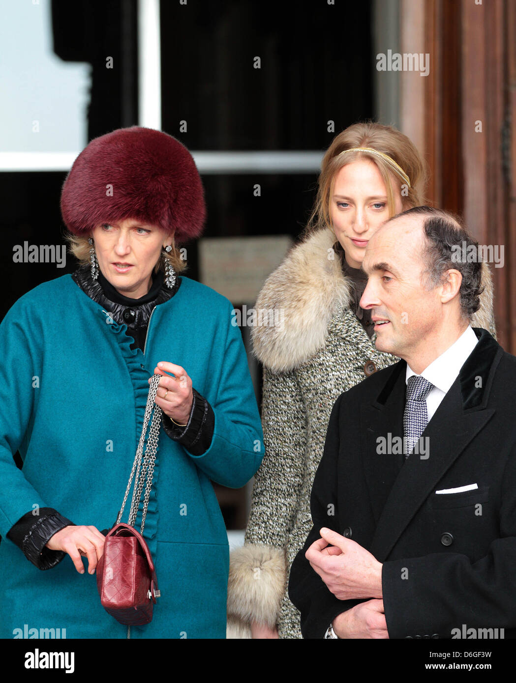 Princess Astrid, Princess Maria Laura and Prince Lorenz of Belgium ...