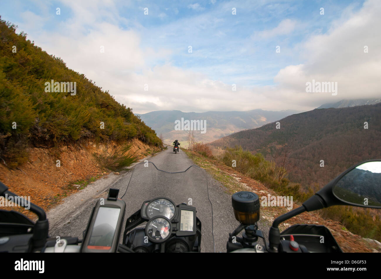 Dual sport trail hi-res stock photography and images - Alamy