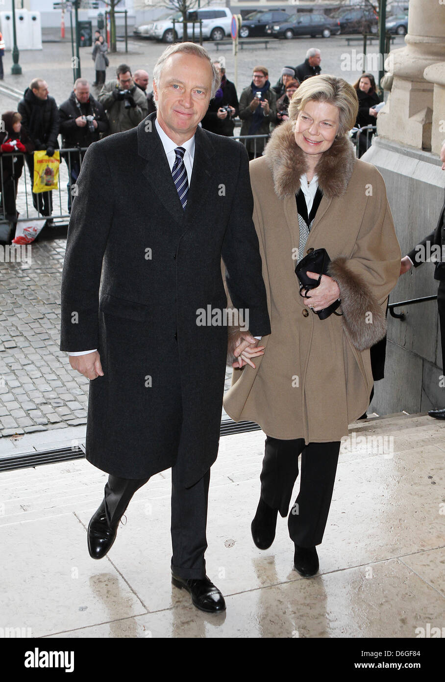 Princess Marie Astrid and Carl Christian of Austra of Belgium attends ...