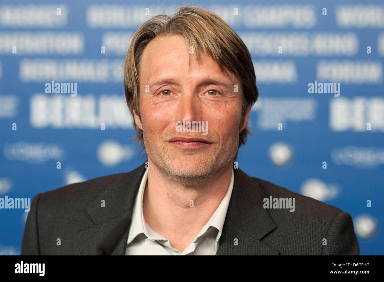 Danish actor Mads Mikkelsen attends the press conference for the movie ...