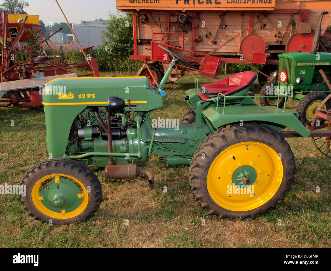 The Bautz 12PS is a German-made tractor, recognized for its compact ...