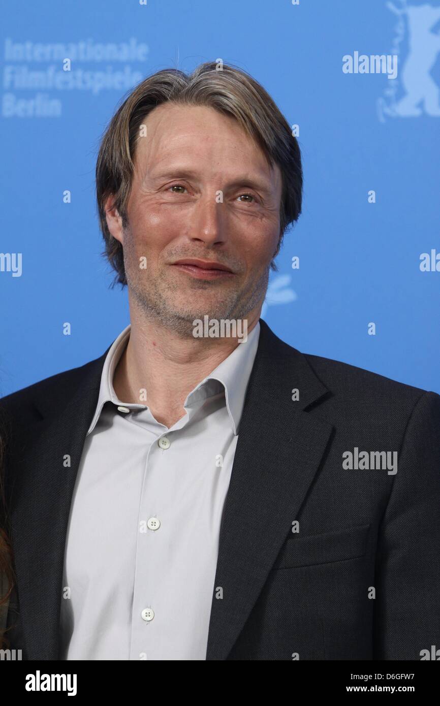 Danish actor Mads Mikkelsen attends the photocall for the movie 'A ...