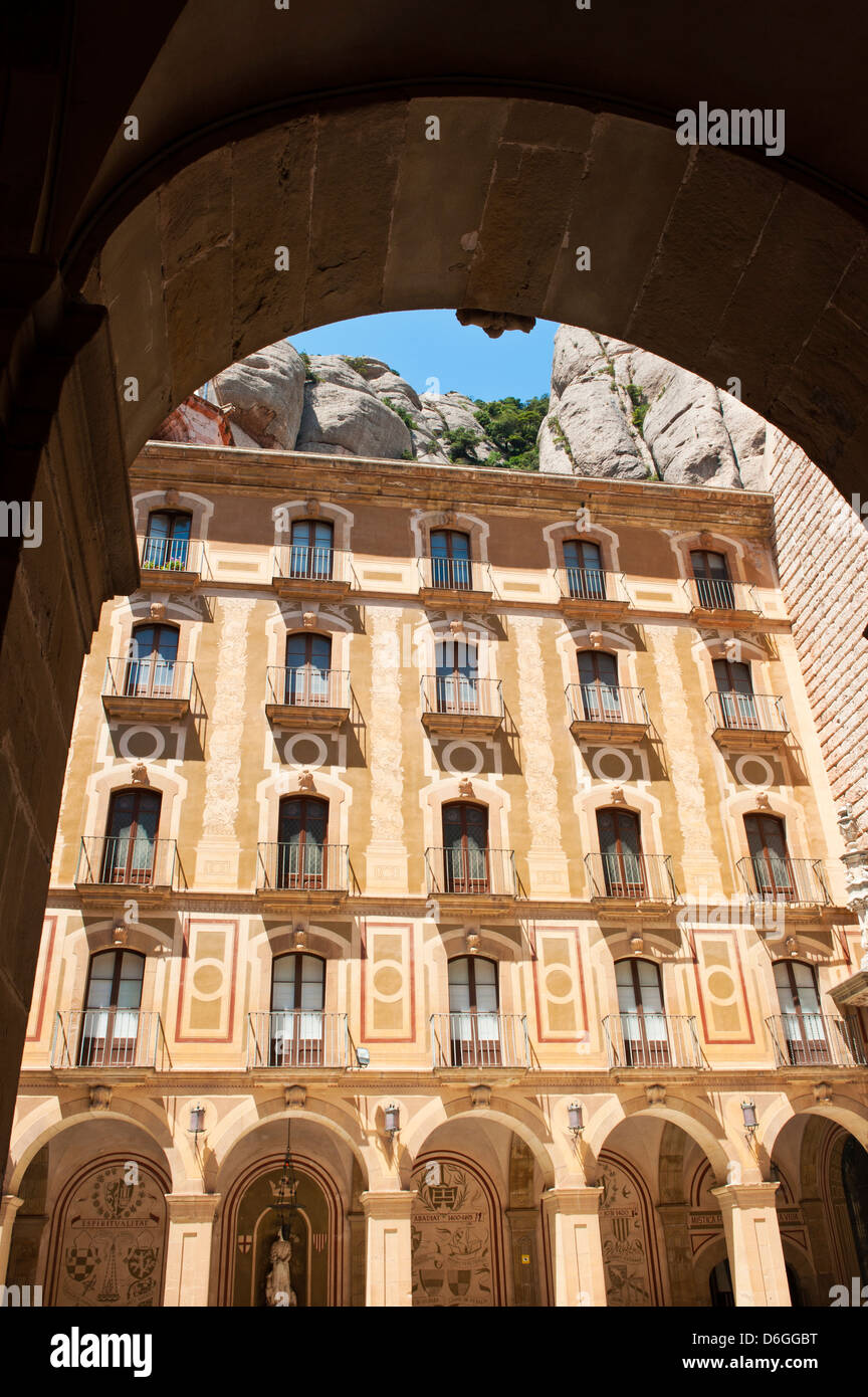 Monastery catalonia cliff hi-res stock photography and images - Alamy