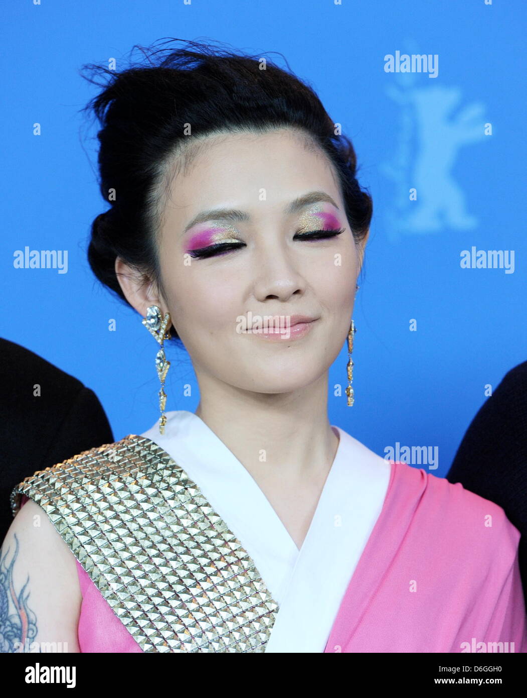 Actress Fan Hsiao Shuan attends the photocall of the movie 'Flying ...
