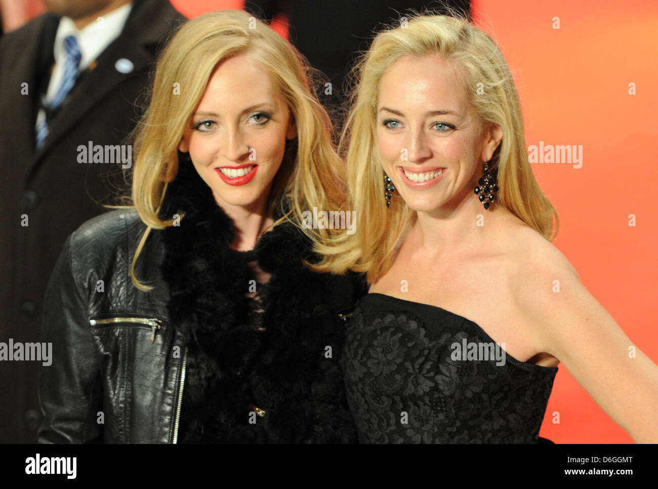 Robert Pattinson's sisters, Victoria Pattinson (R) and Elisabeth ...