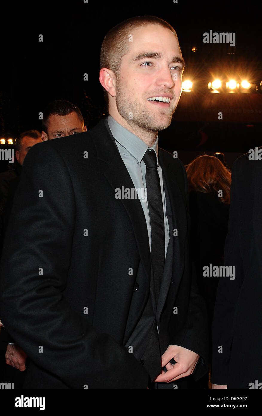 British actor Robert Pattinson arrives for the premiere of the movie ...
