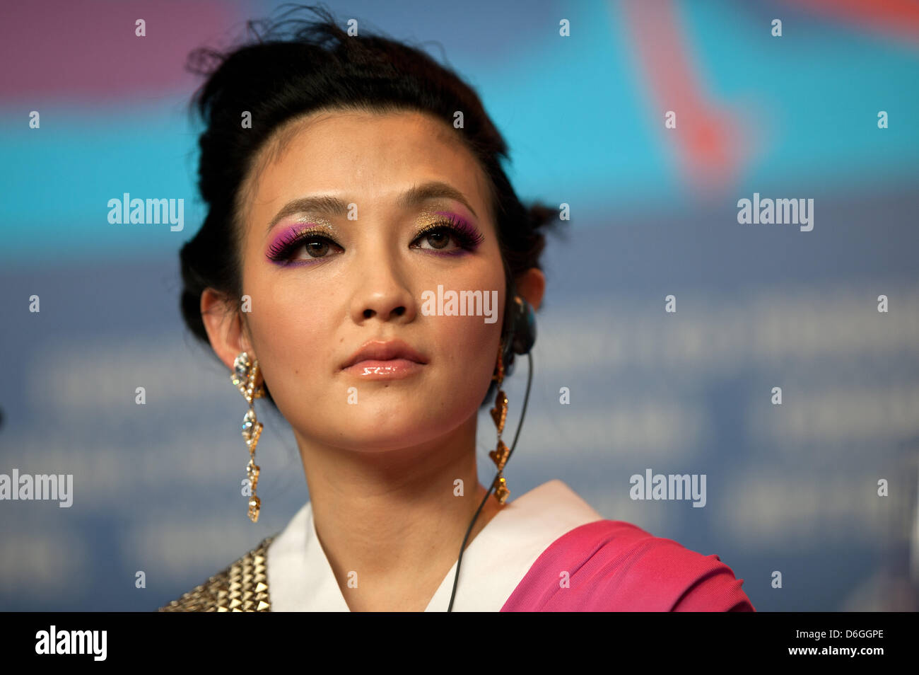 Actress Fan Hsiao Shuan attends the press conference of the movie ...