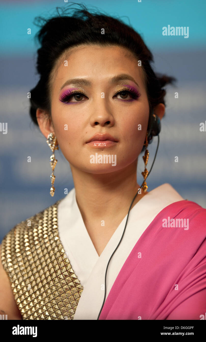 Actress Fan Hsiao Shuan attends the press conference of the movie ...