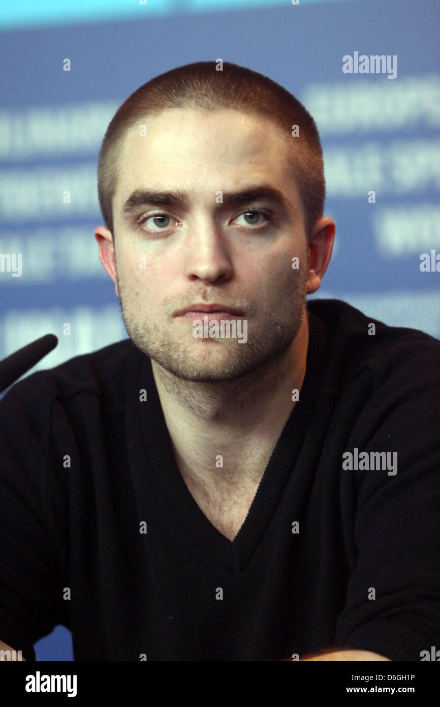 British actor Robert Pattinson attends the press conference of "Bel Ami ...
