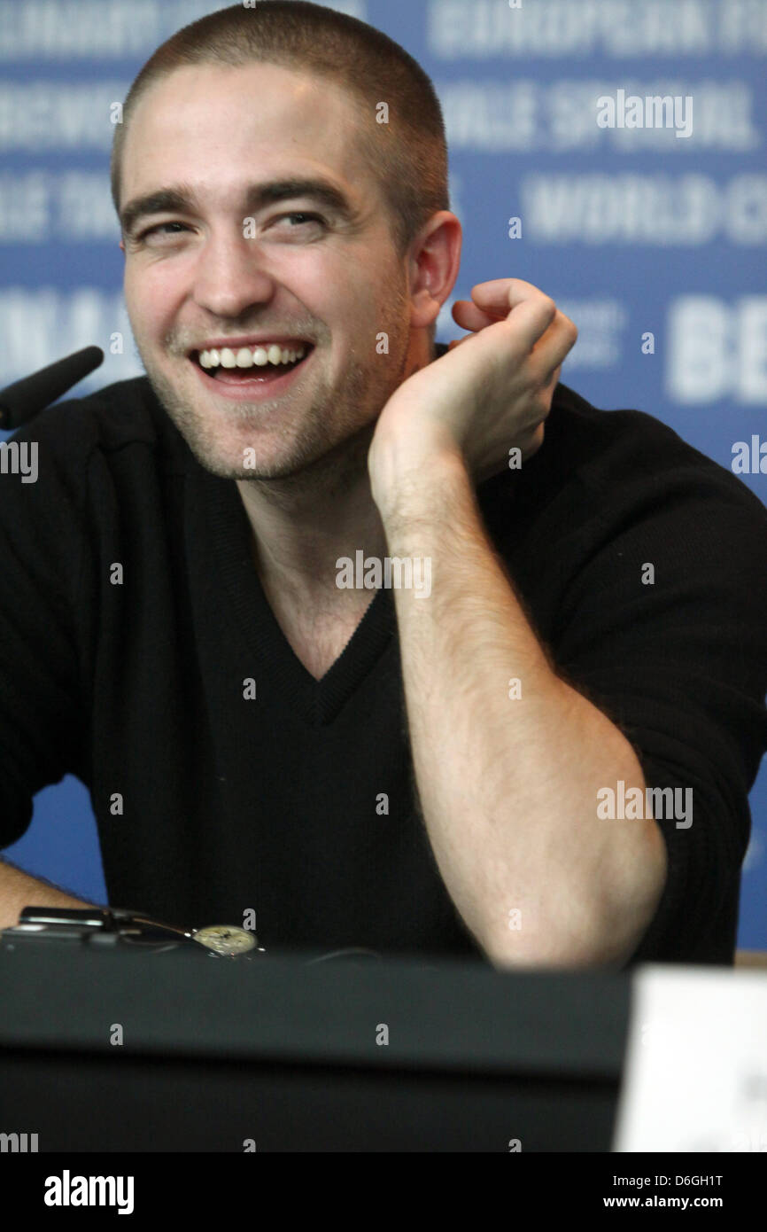 British actor Robert Pattinson attends the press conference of "Bel Ami ...
