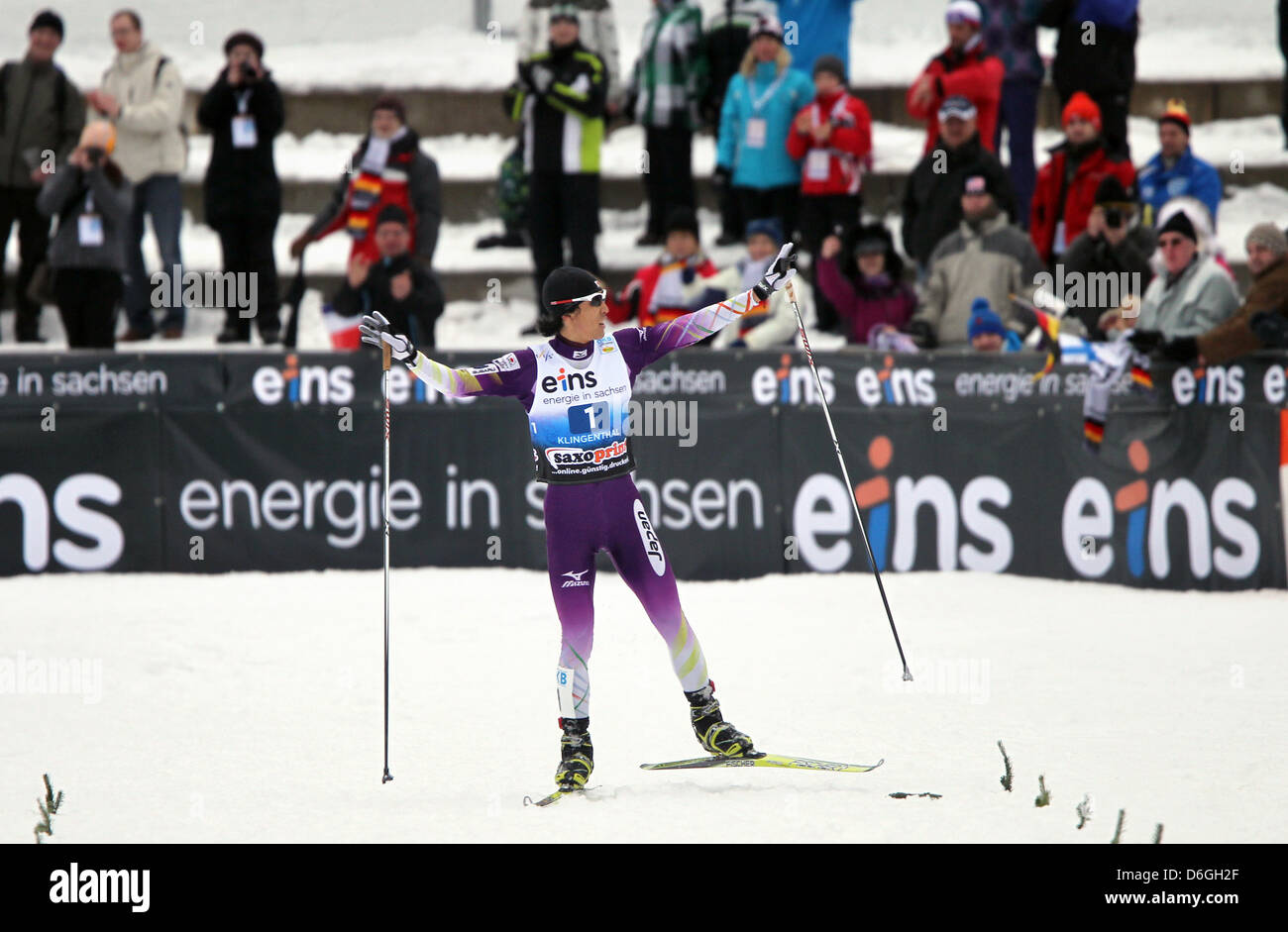 Japanese nordic combined skier Akito Watabe competes in the FIS nordic ...
