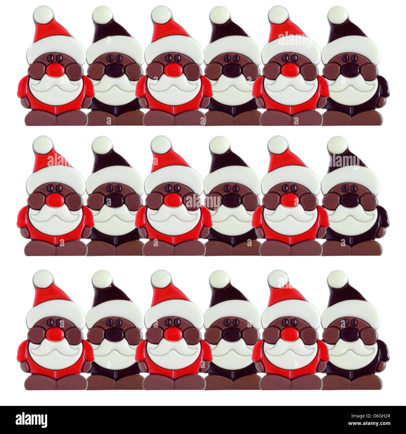 Multiple santas hi-res stock photography and images - Alamy