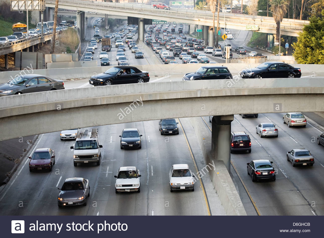 Congested Freeway California Stock Photos & Congested Freeway ...