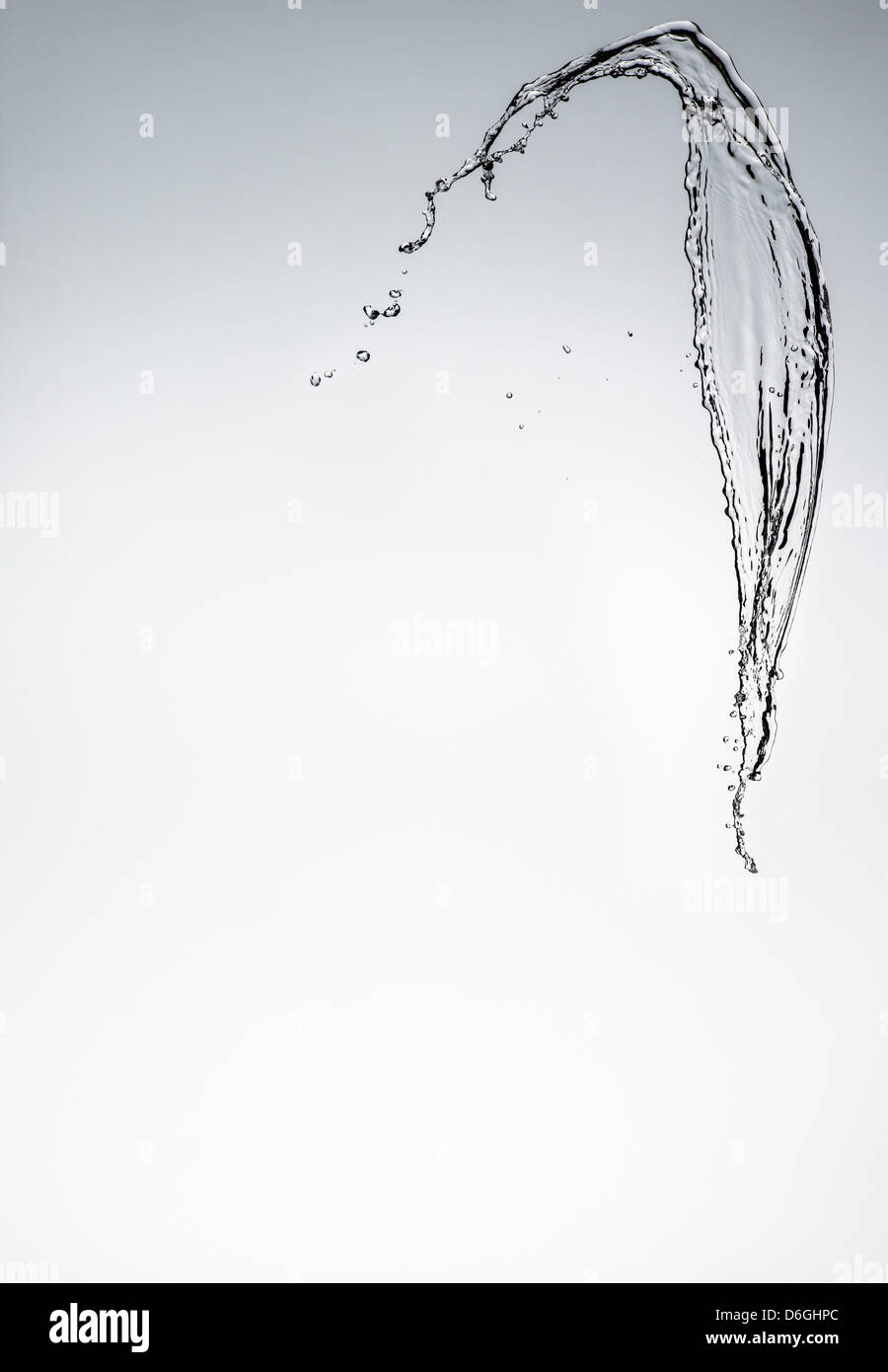 Water splashing in air Stock Photo - Alamy