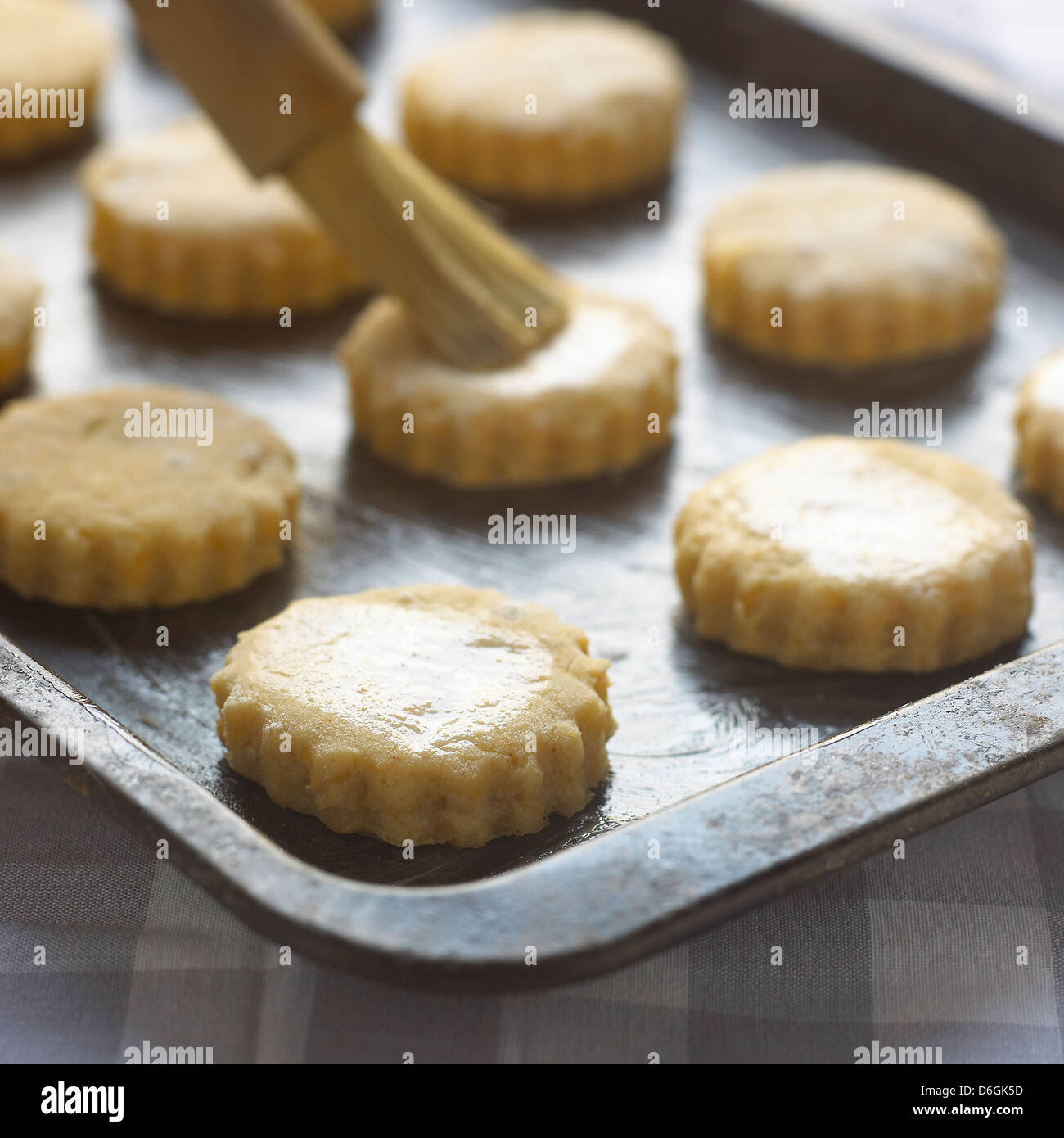 Tray raw scone hi-res stock photography and images - Alamy