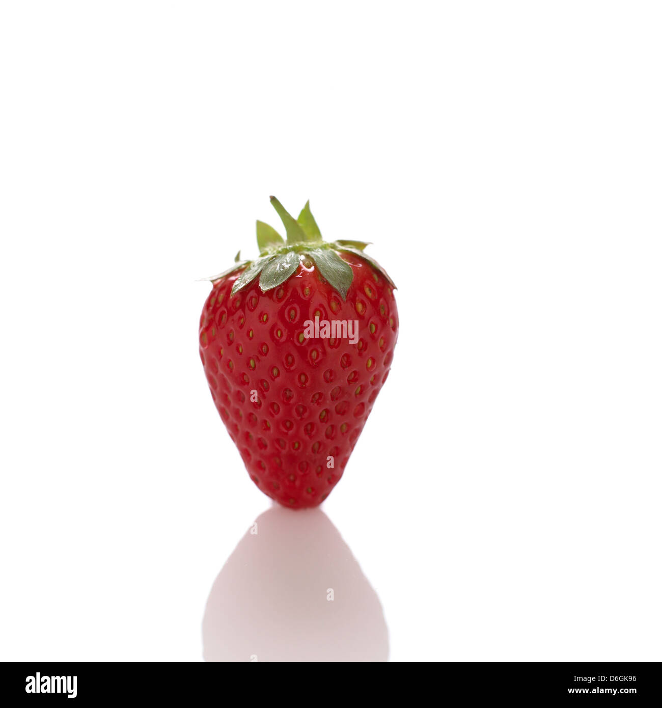 Strawberry with the stalk hi-res stock photography and images - Alamy