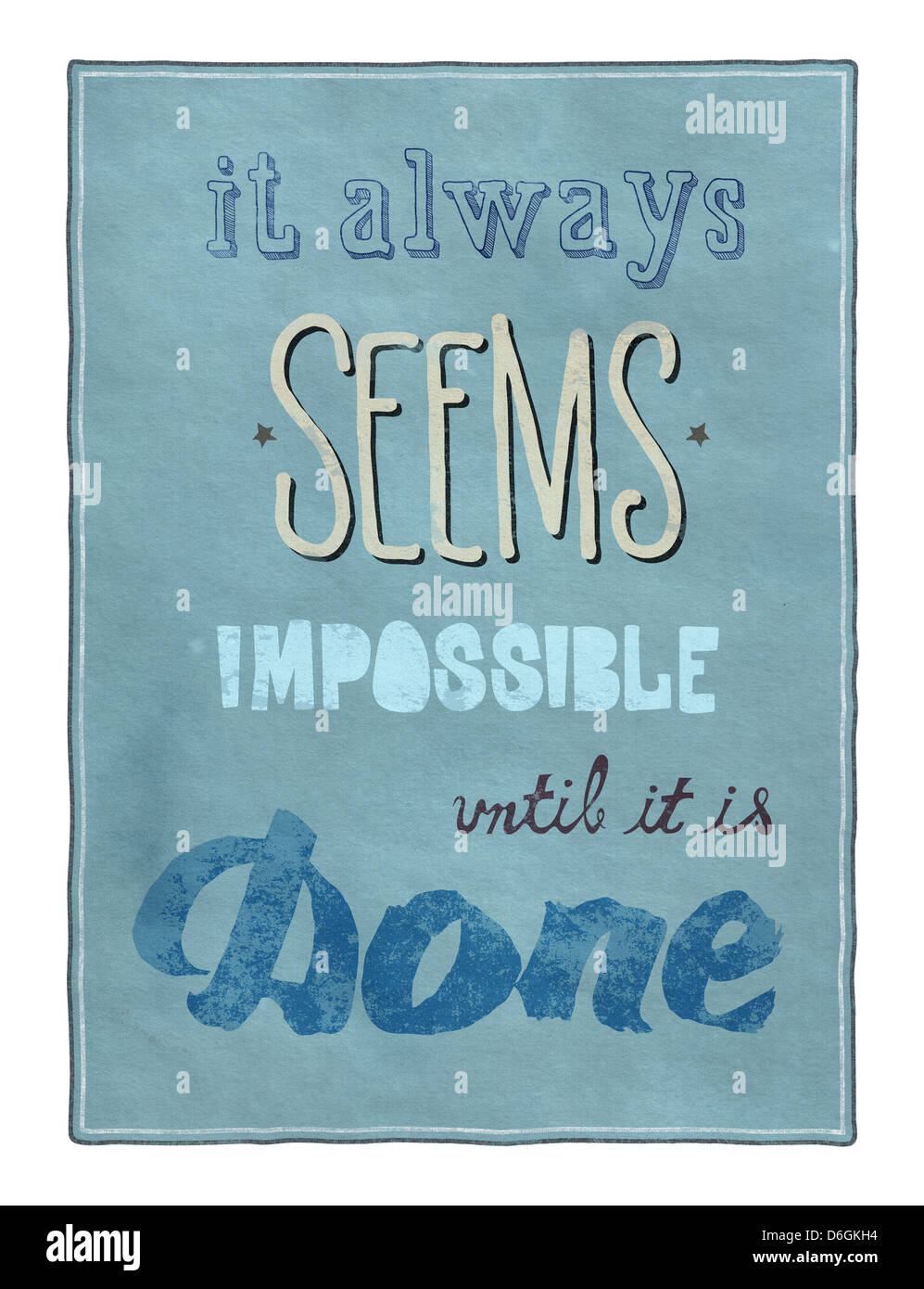 Motivational poster with text encouraging people to remember that even ...