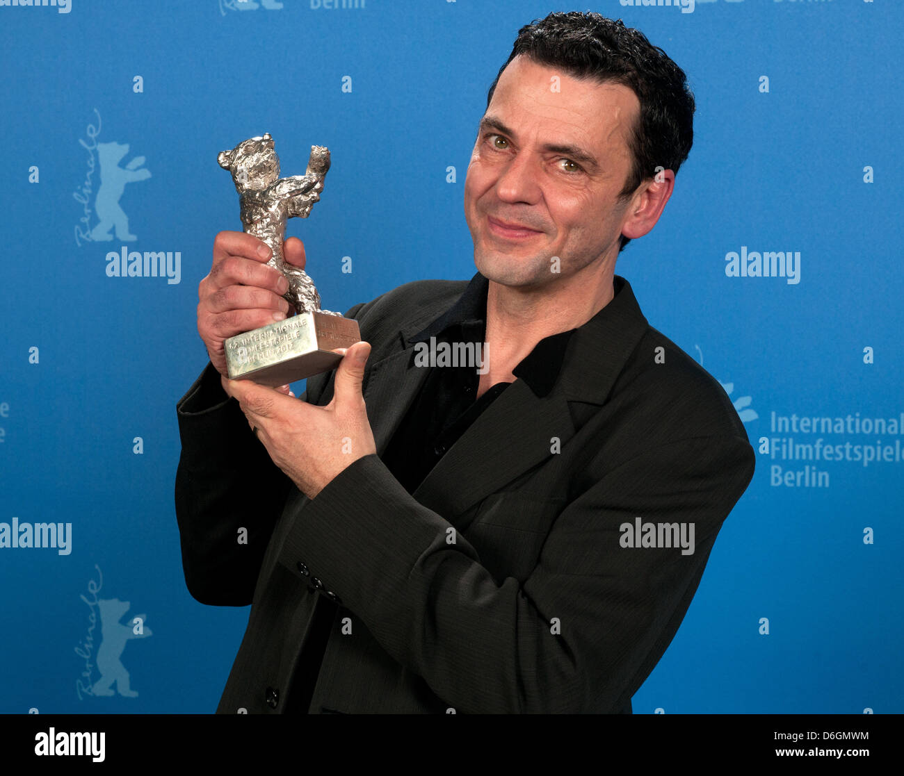 Christian Petzold, German director of the Film "Barbara" is posing with ...