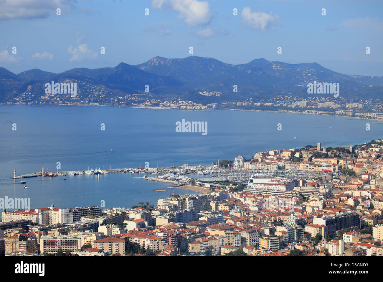 Cannes france aerial hi-res stock photography and images - Alamy