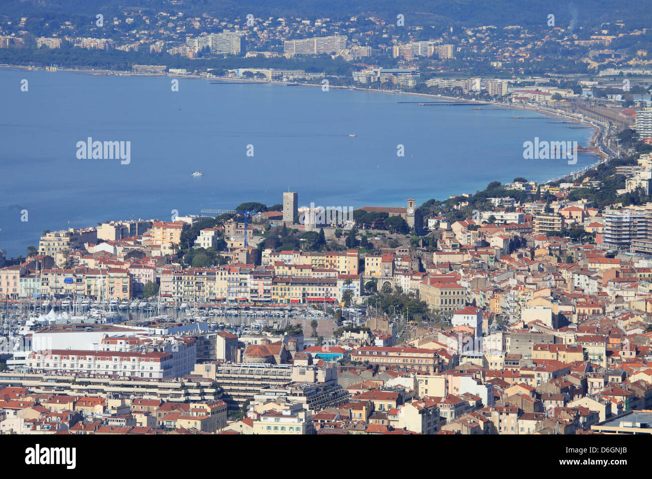 Cannes france aerial hi-res stock photography and images - Alamy