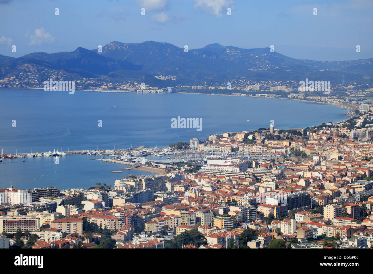 Cannes france aerial hi-res stock photography and images - Alamy